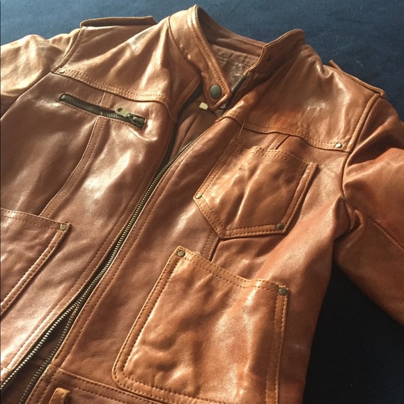 Vintage | Jackets & Coats | Vintage Italian Leather Jacket | Poshmark